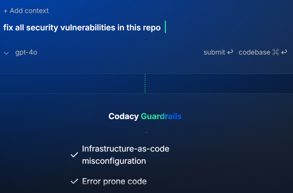 Codacy Guardrails | AI 生成代码的护栏机制 - 提升代码质量与安全性 - 艾体宝IT